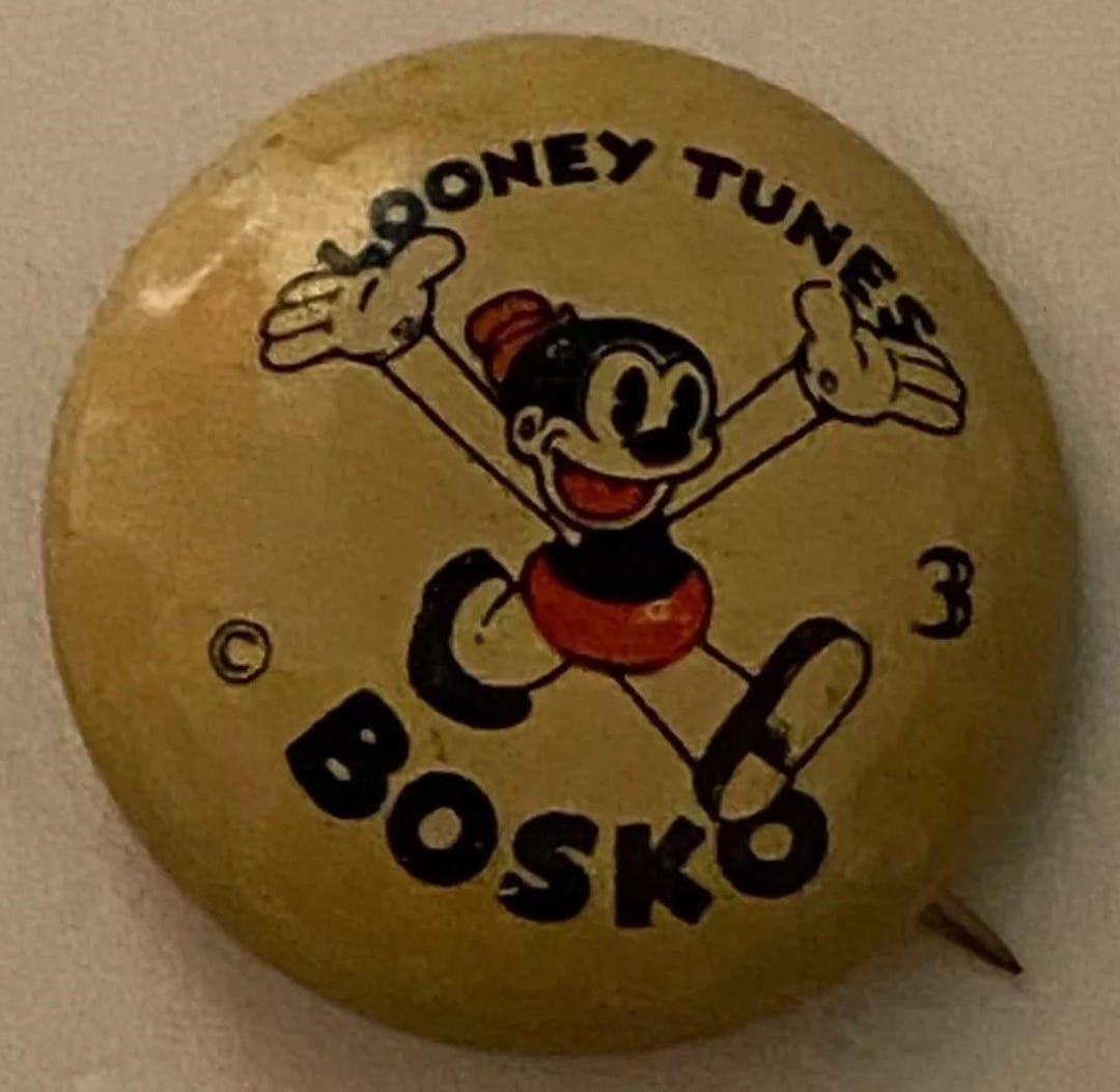 1930s BOSCO of LOONEY TUNES 3 Comics Pin Litho Tin Pinback Insert Vintage Comic Strip Cartoon - Etsy