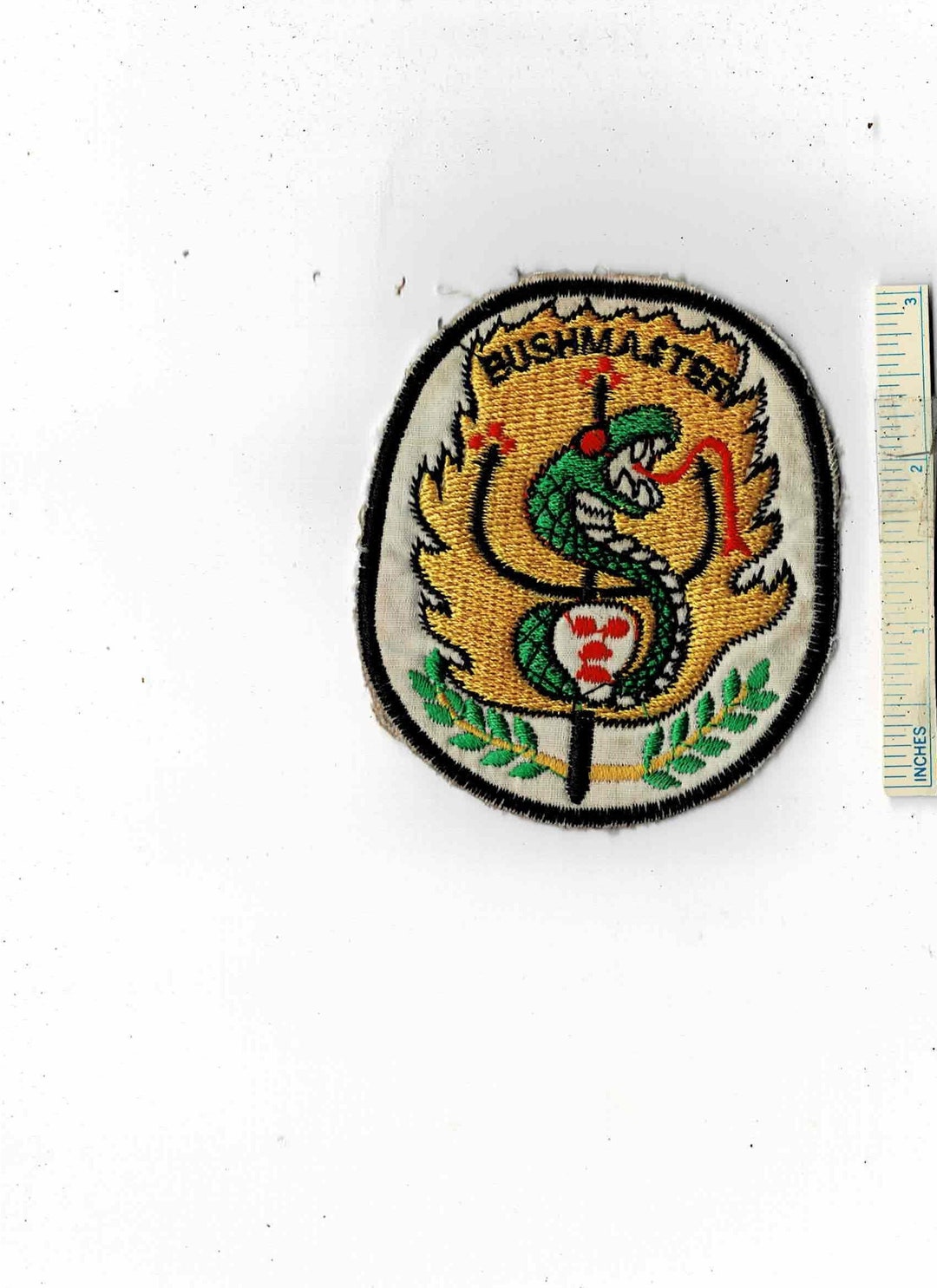 Vietnam War RT BUSHMASTER Recon Team Special Forces Ops Skull Cobra Us ...