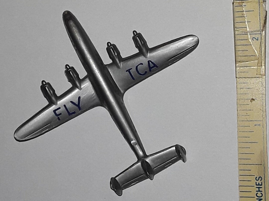 1950s FLY TCA Trans-canada Airlines Plane Passenger Vintage Air ...