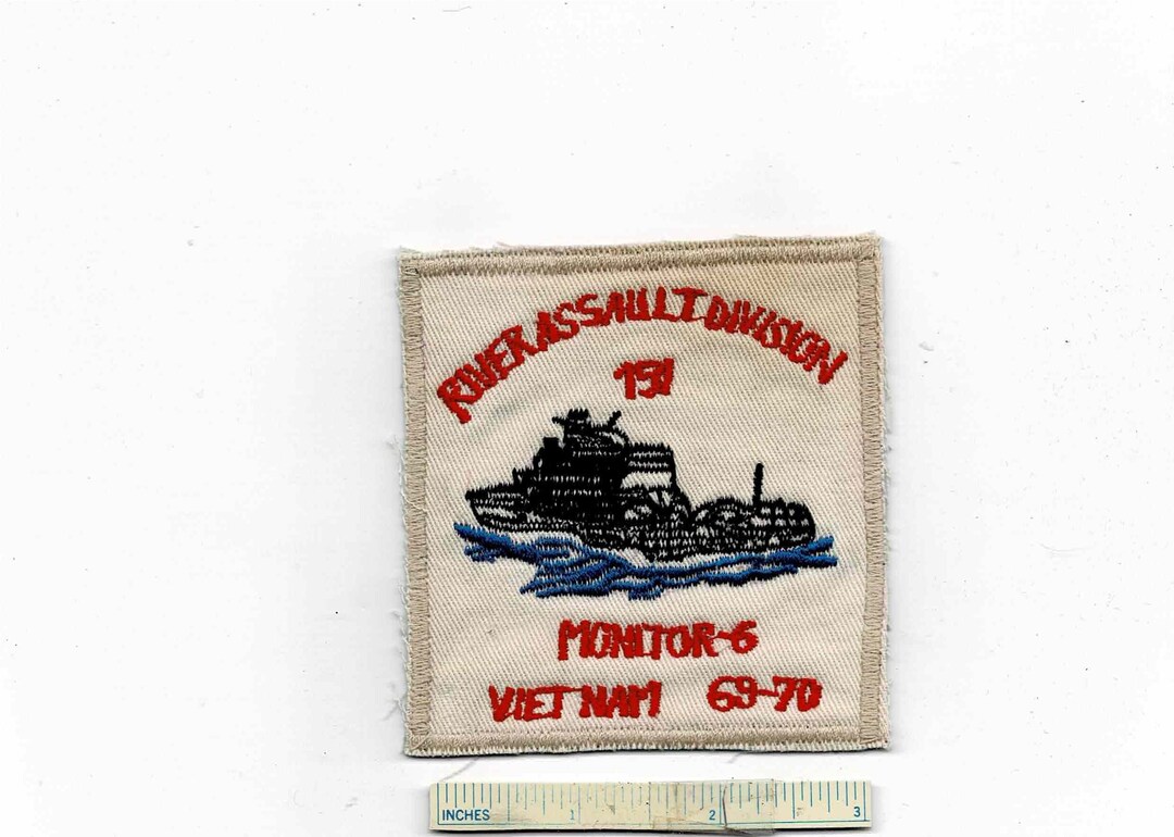 Large Vietnam War PBR 151 Patrol Boat Assault River Section Monitor 6 ...