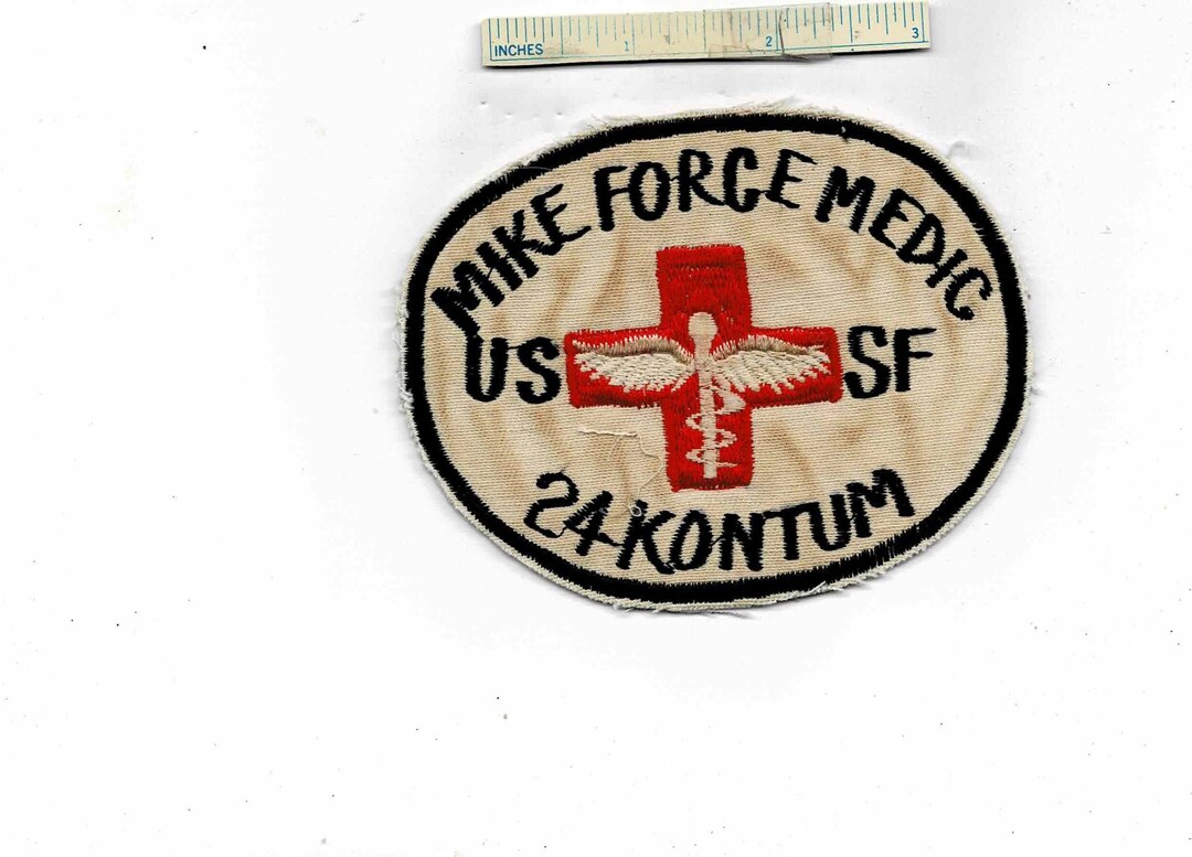 Vietnam War MIKE FORCE MEDIC Special Forces Ops 24 Kontum - Etsy