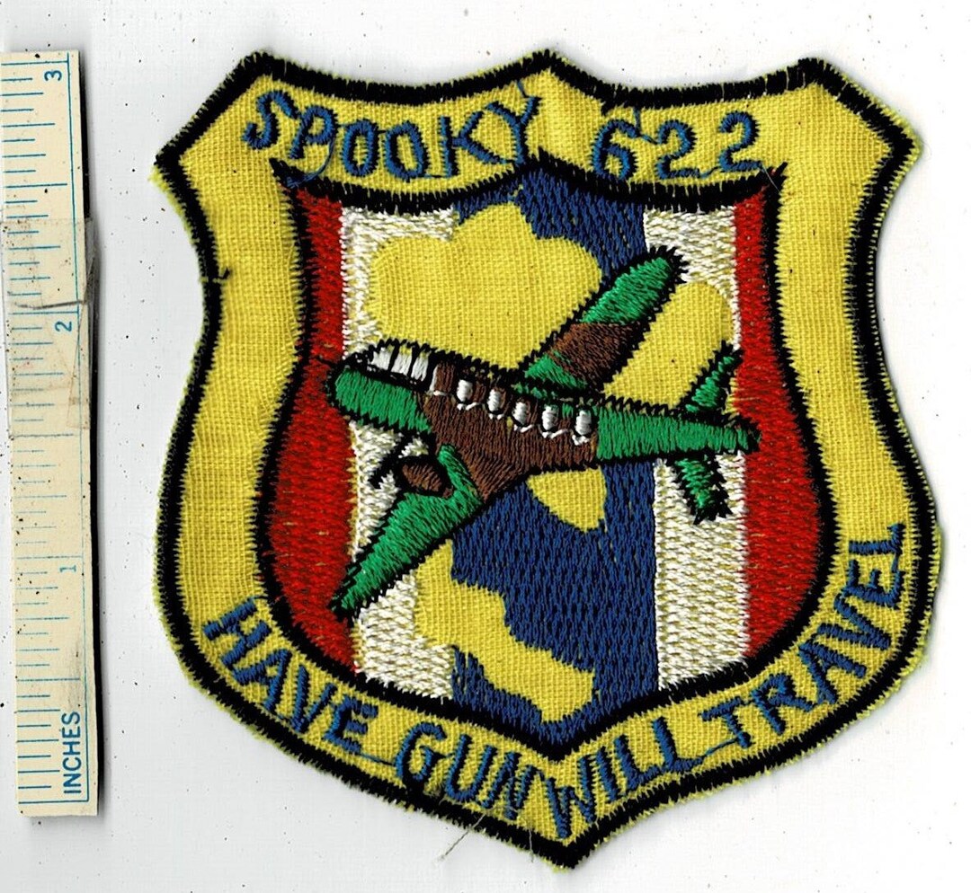 Vietnam War SPOOKY GUNSHIP Have Gun Will Travel 622nd Squadron USAF ...