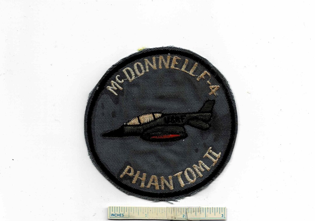 Large Vietnam War PHANTOM II F-4 Mcdonnell Jet Us Navy F4 Shoulder ...