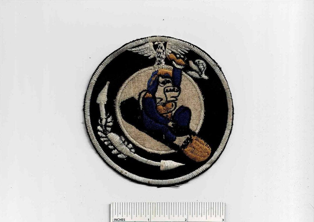 Orig WW2 Devil Dogs VMSB-244 Scout Bombing Squadron USMC Wwii Shoulder ...
