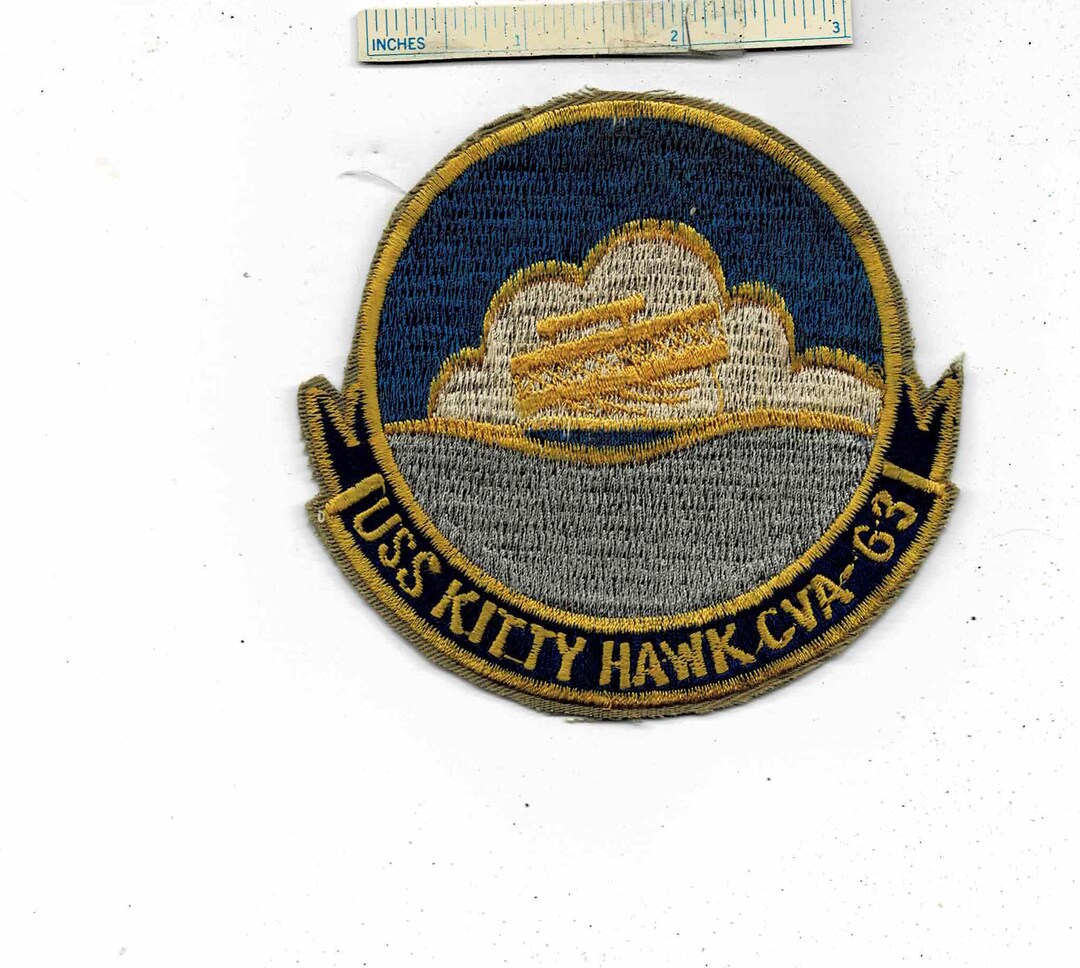Vietnam War Uss KITTY HAWK Westpac Cv-63 Cva Us Navy Aircraft Carrier ...