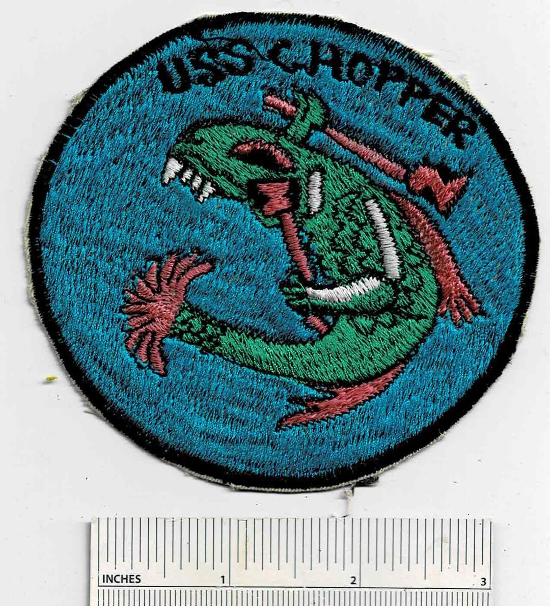 WW2 Submarine USS CHOPPER SS-342 Wwii Sub Boat Us Navy Shoulder Patch ...