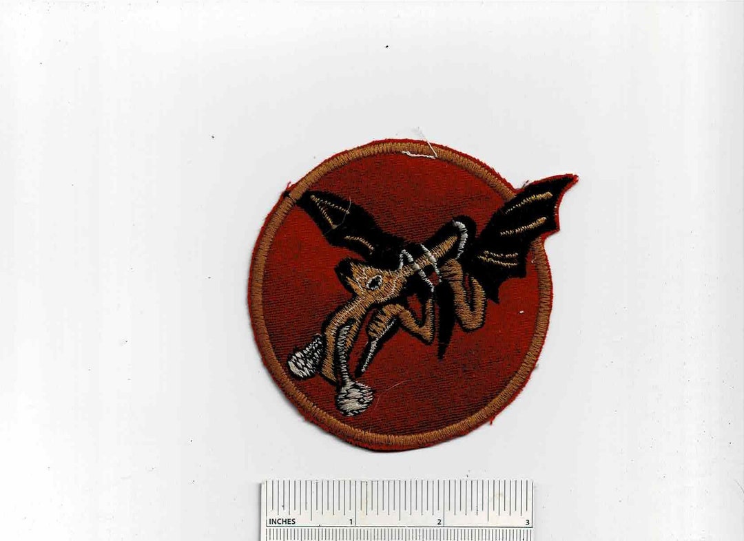 WW2 HELL BATS 819th Bomb Squadron Wwii US Army Air Force Usaaf Shoulder ...