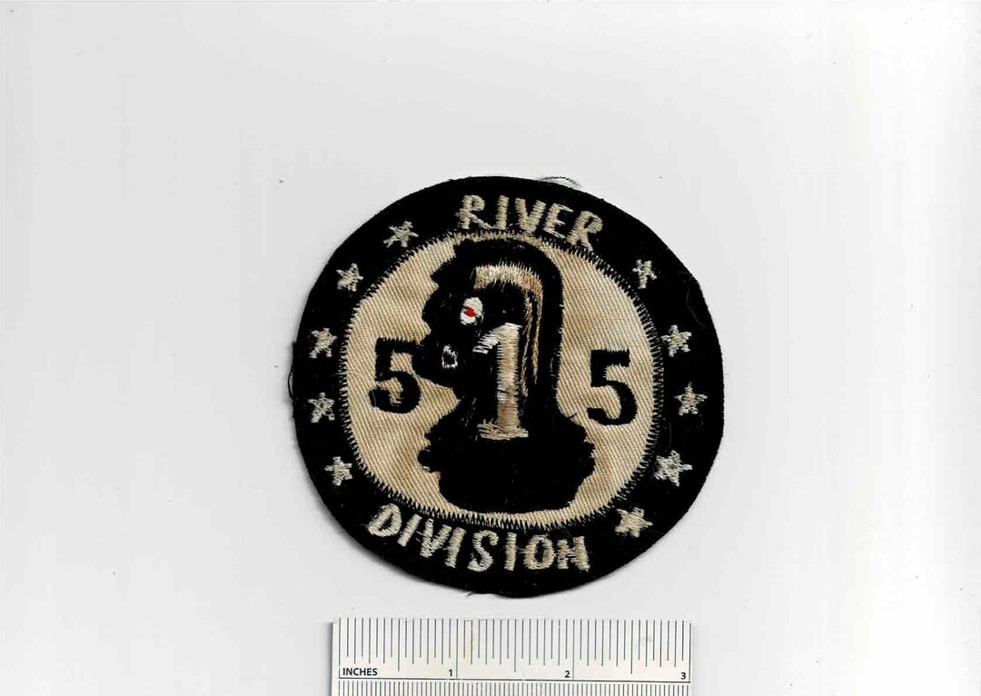 Large Vietnam War Knights 515th RIVER Division PATROL Boat PBR Gunboat ...