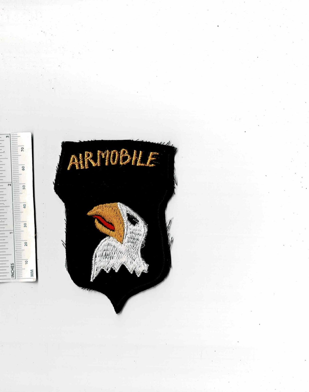 Vietnam War AIRMOBILE Screaming Eagles 101st Airborne Shoulder Patch Us ...