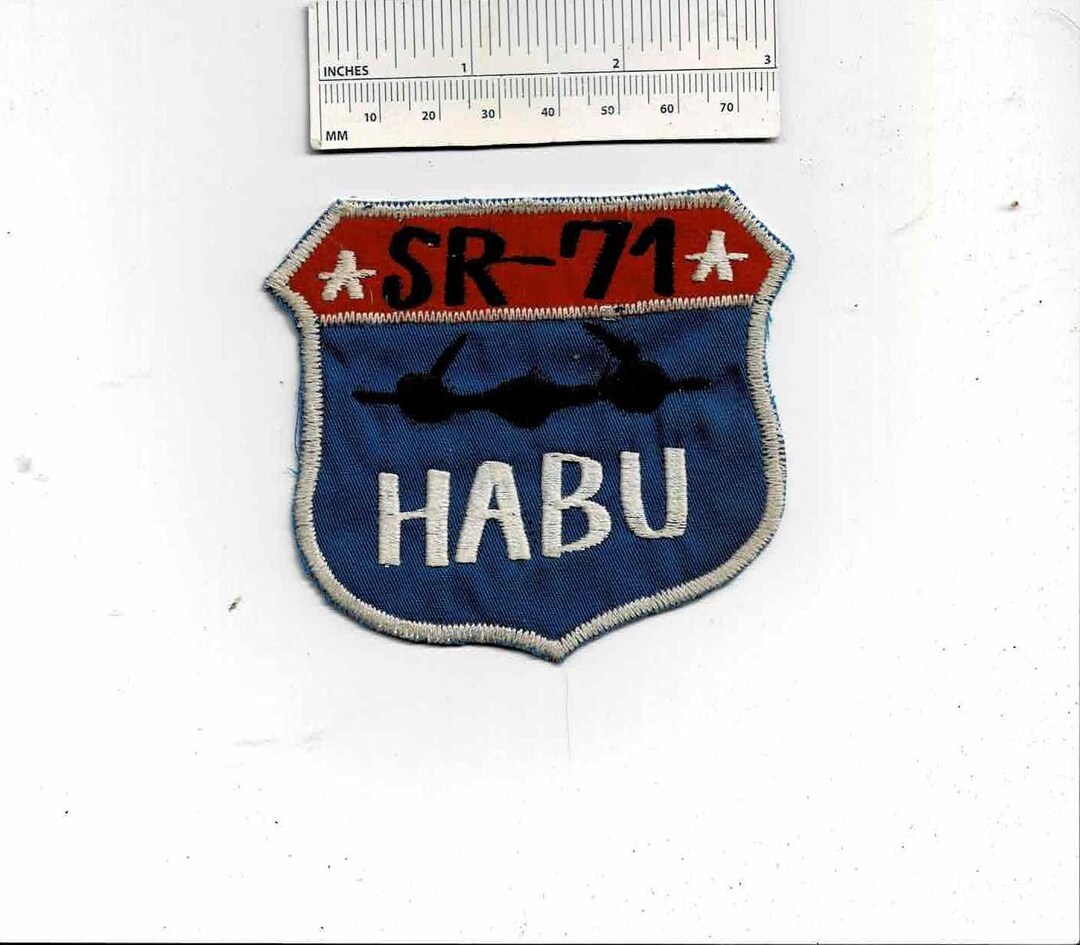 BLACKBIRD SR-71 HABU Us Air Force Shoulder Patch Us Corps Quilt Nam Div ...
