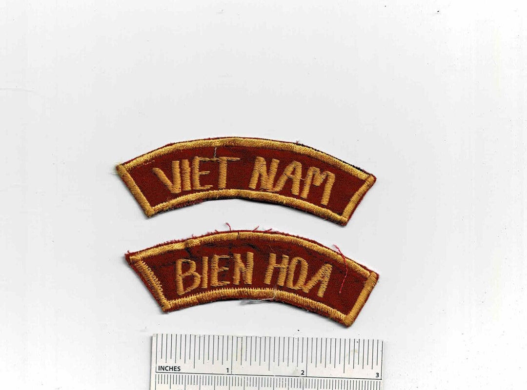 Lot of 2 Diff Vietnam War "vietnam" and "bien Hoa" Camp Base Usaf Us ...