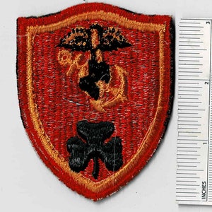 WW2 USMC LONDONDERRY BARRACKS Us Marine Corps Shamrock Northern Ireland ...