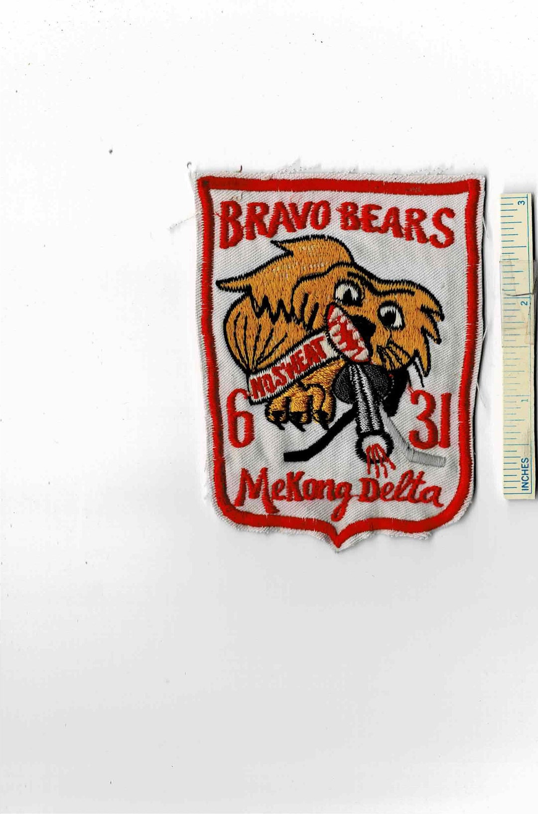 Large Vietnam War BRAVO BEARS 6th Batt 31st Infantry Us Army Bn Mekong ...