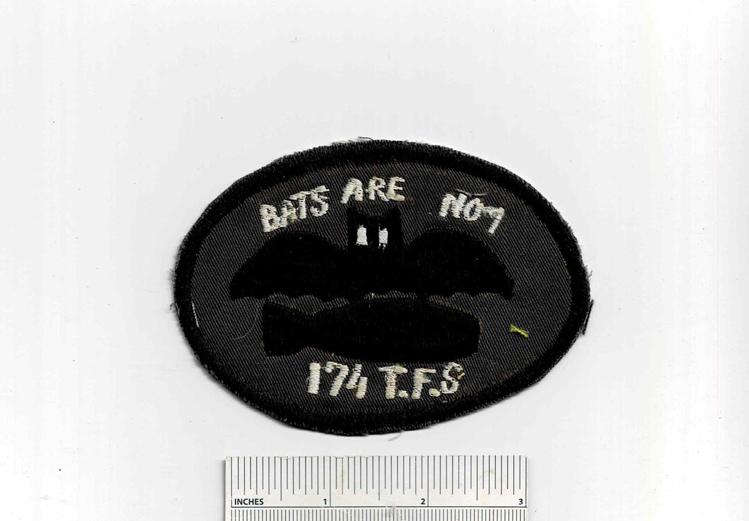 Vietnam War BATS Are No. 1 174th Tactical Fighter Squadron Tfs USAF Us ...