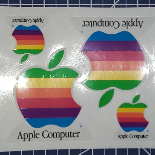 Apple Logo Stickers - Etsy