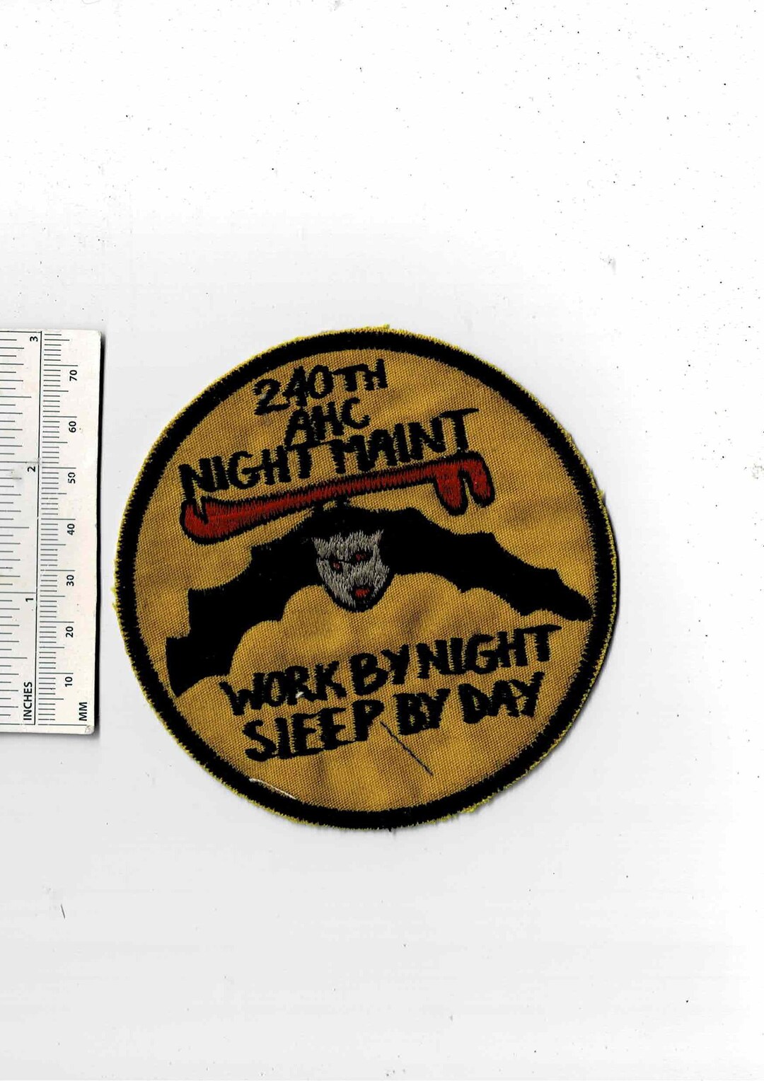 Vietnam War BATS 240th AHC Night Maintenance Work by Night, Sleep by ...