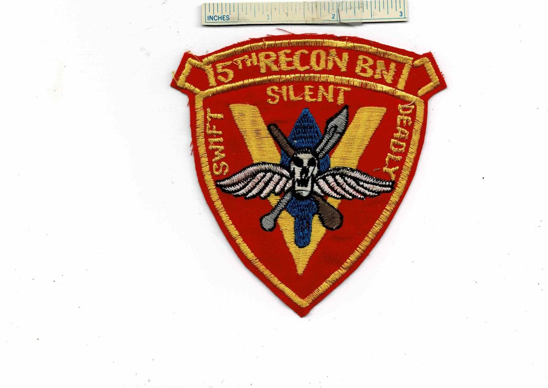 Large Vietnam War 5th MARINES 15th RECON Bn - Swift Silent Deadly ...