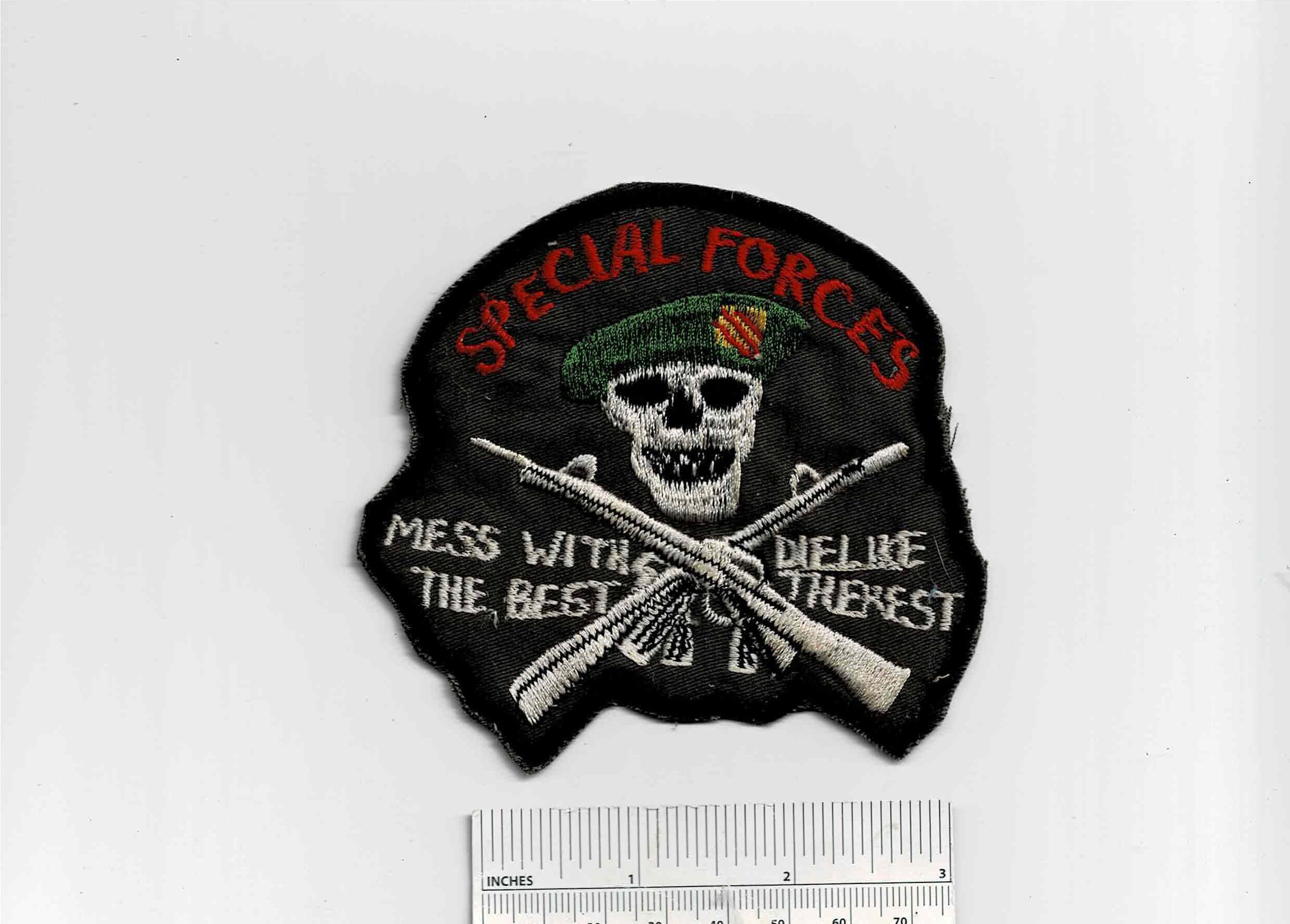 Special Forces Logo Mess With The Best