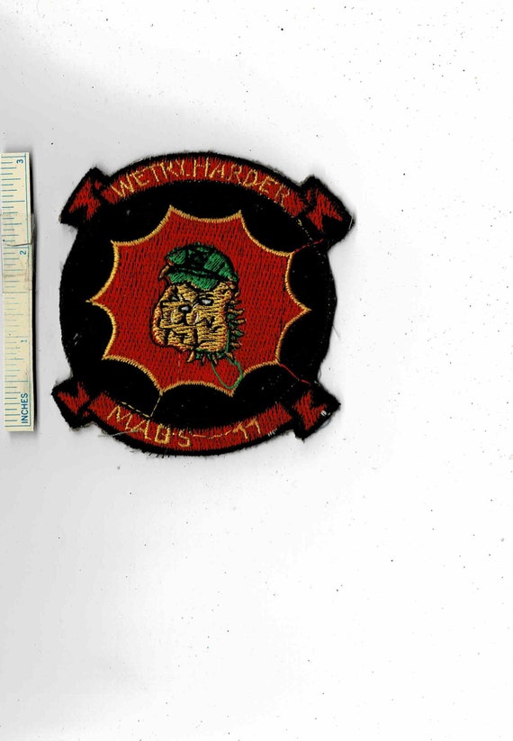 Vietnam War BULLDOGS MABS-11 Marine Air Base Squadron Usmc Us | Etsy