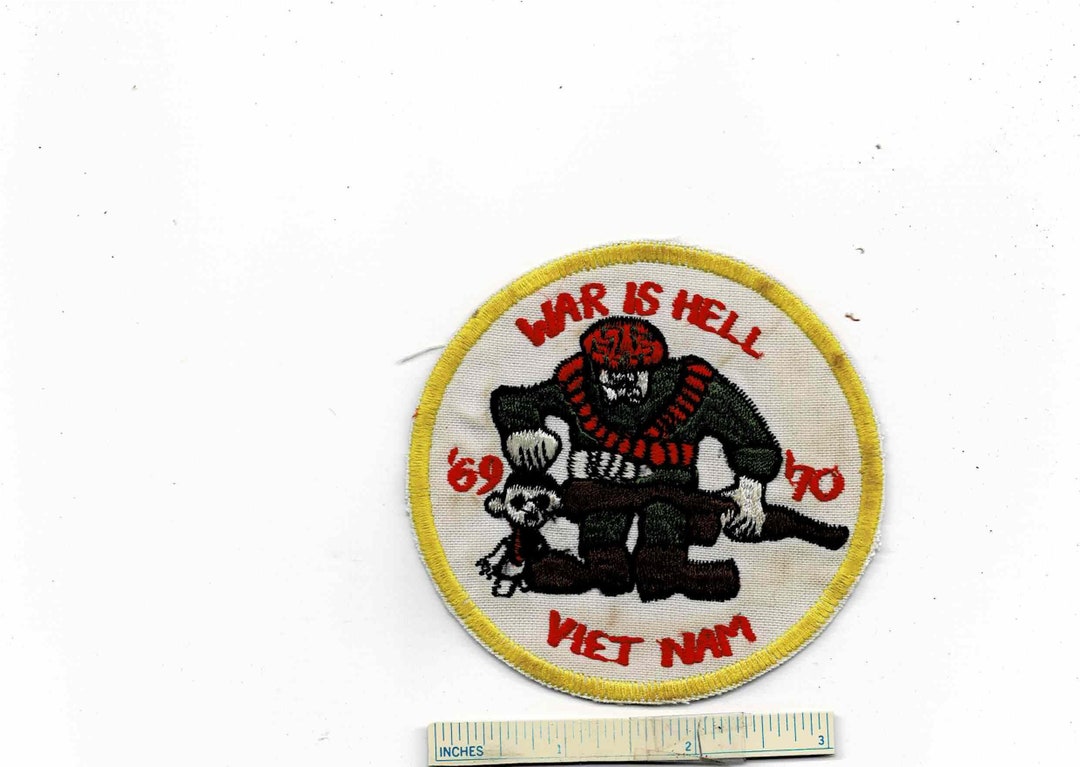 Large Vietnam War WAR is HELL Recon Special Forces Ops Team 1969 1970 ...