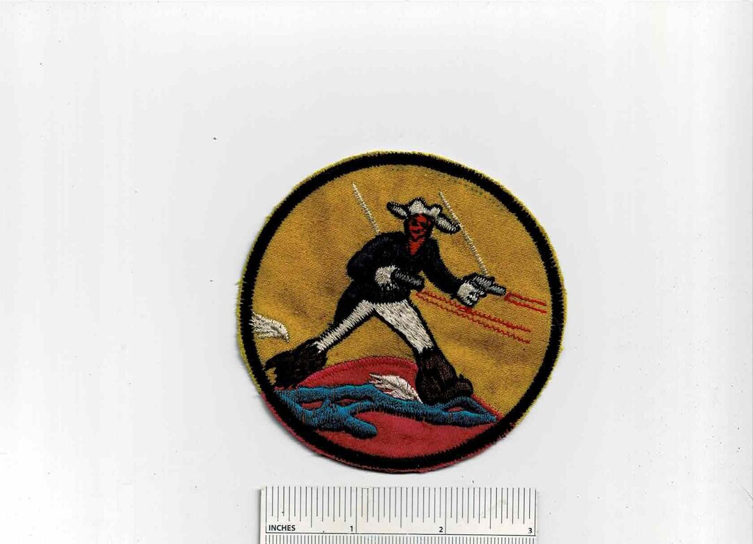 WW2 Gunslingers 587th Bomb Squadron US Army Air Corps USAAF Shoulder ...