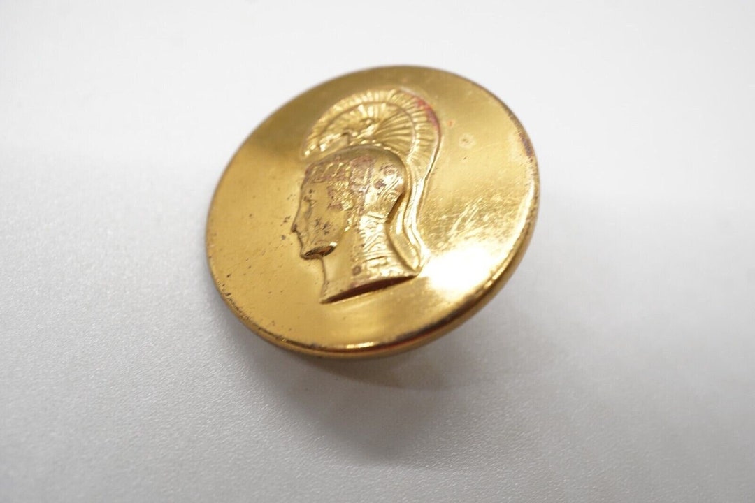 Orig WW2 Theatre Made WAC Women's Army Corps Enlisted Badge Collar Disk ...