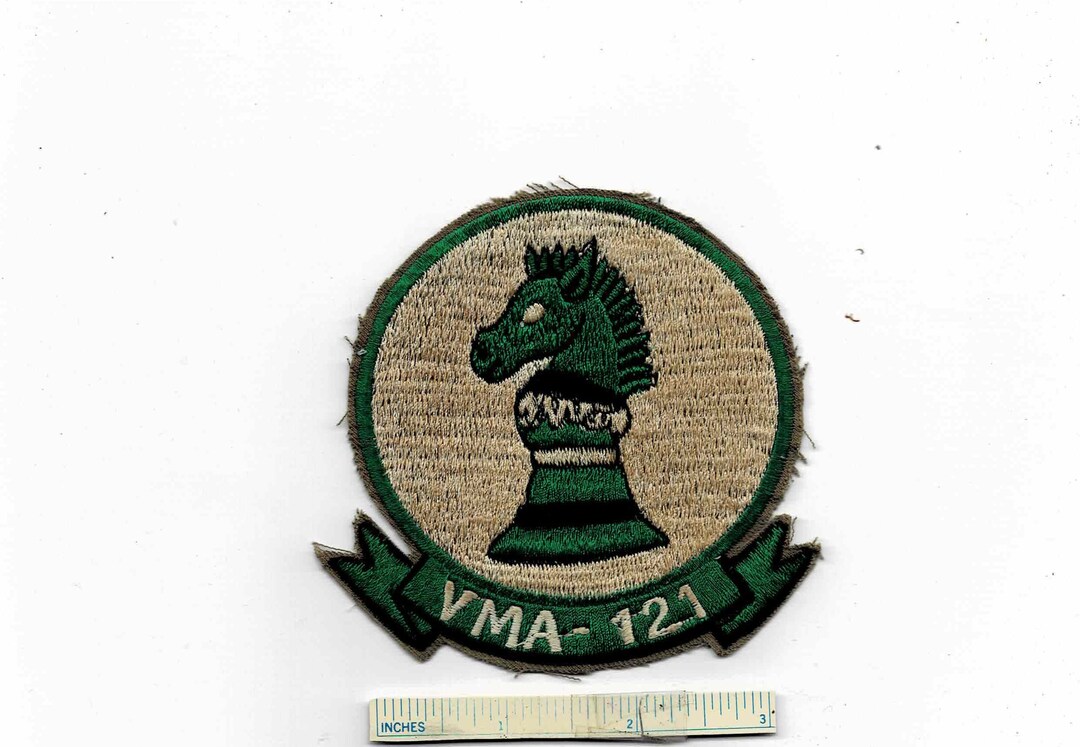 Vietnam War GREEN KNIGHTS VMA-121 Us Marine Corps Squadron Usmc ...