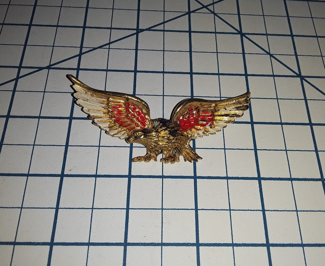 WW2 EAGLE HOMEFRONT Metal Badge Pin Pinback Broch Insignia Vintage Wwii ...