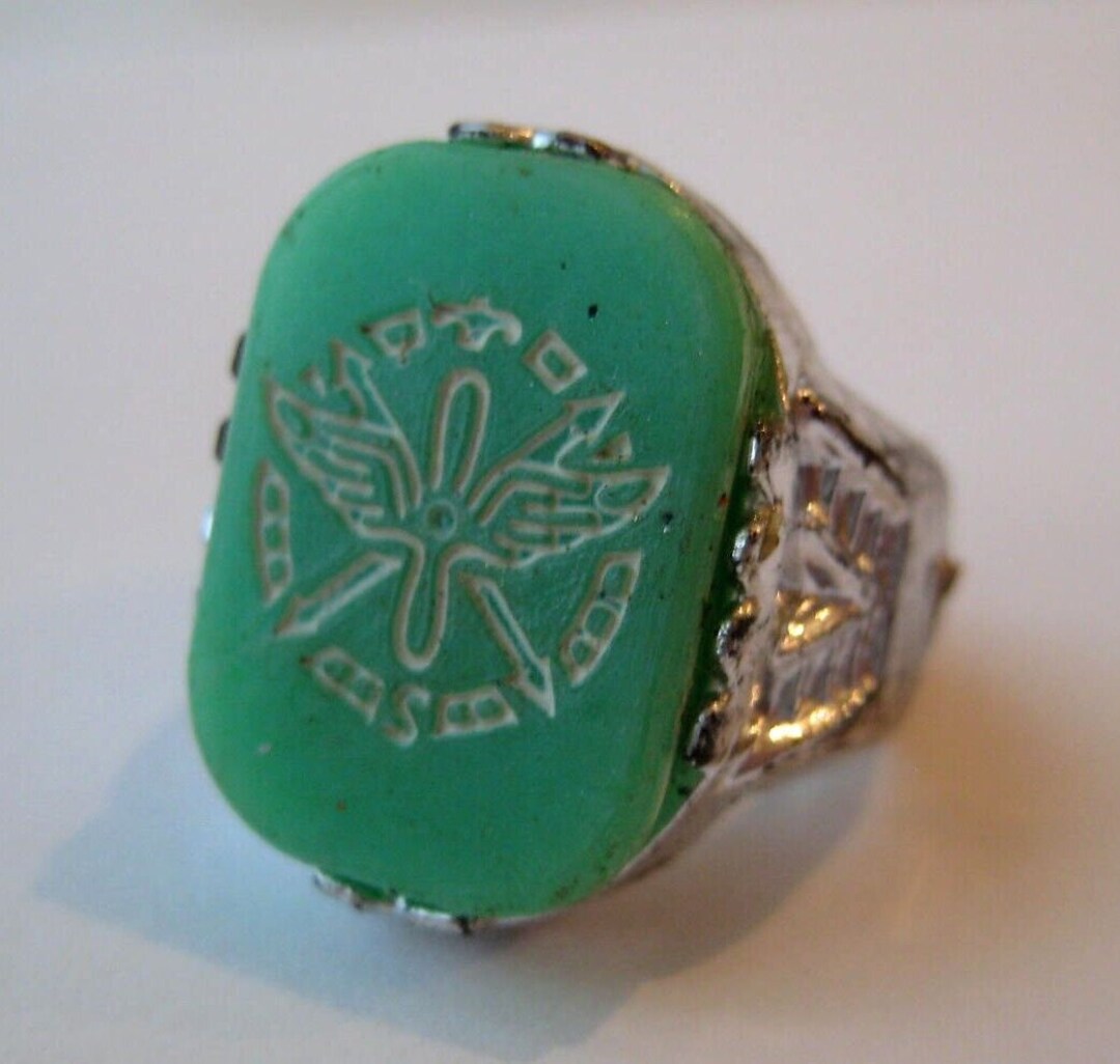 WW2 c1940s USAAF Ring US Army Air Force Cereal Toy Plastic Prize ...