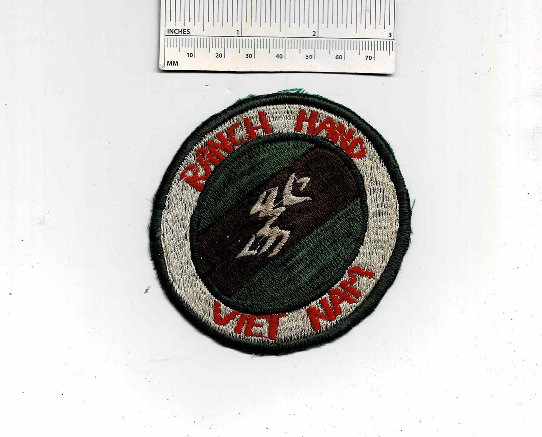 Vietnam War RANCH HAND Us Navy Army USMC Usaf Shoulder Patch Quilt Nam ...