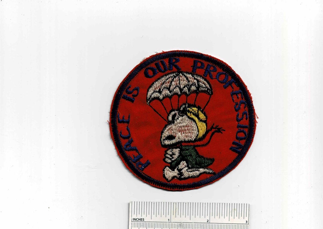 Vietnam War SNOOPY Peace is Our Profession US Army Usaf USMC Navy Ship ...