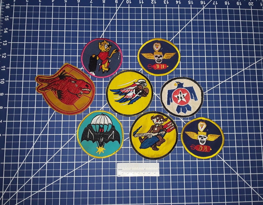 Lot von 8 Diff WW2 SQUADRON PATCHES WwII 1 Usaaf US Army Air - Etsy ...