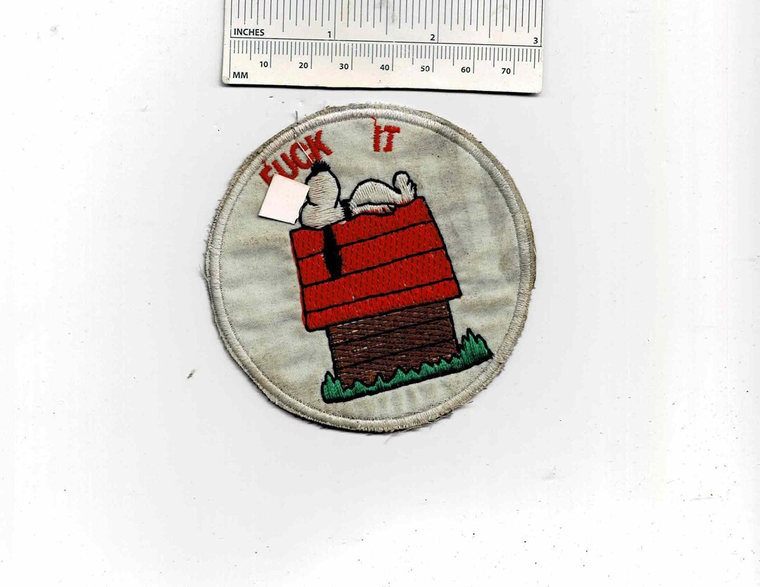 Vietnam War F IT SNOOPY Usaf Us Army Navy USMC Shoulder - Etsy