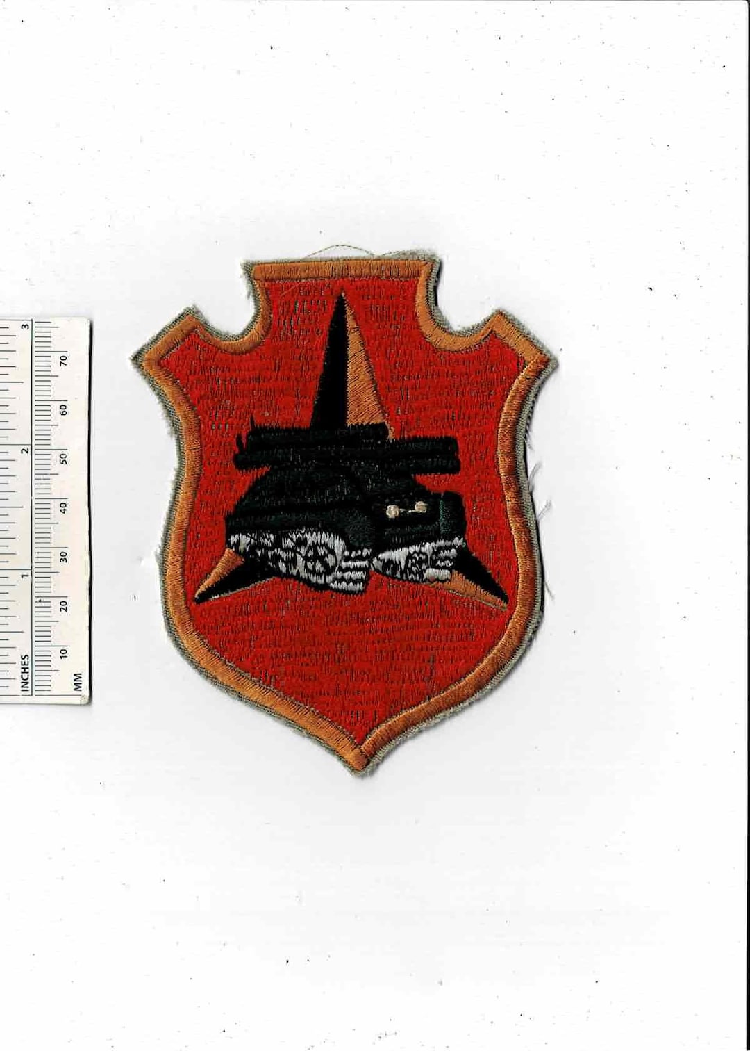 Large Vietnam War 3rd ARMORED TANK Group Division Arvn Armor Shoulder ...