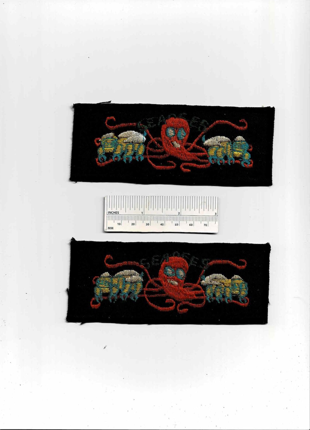 Vietnam War OCTOPUS Lot of 2 Patches US Navy Liberty Uniform Cuff Pair ...