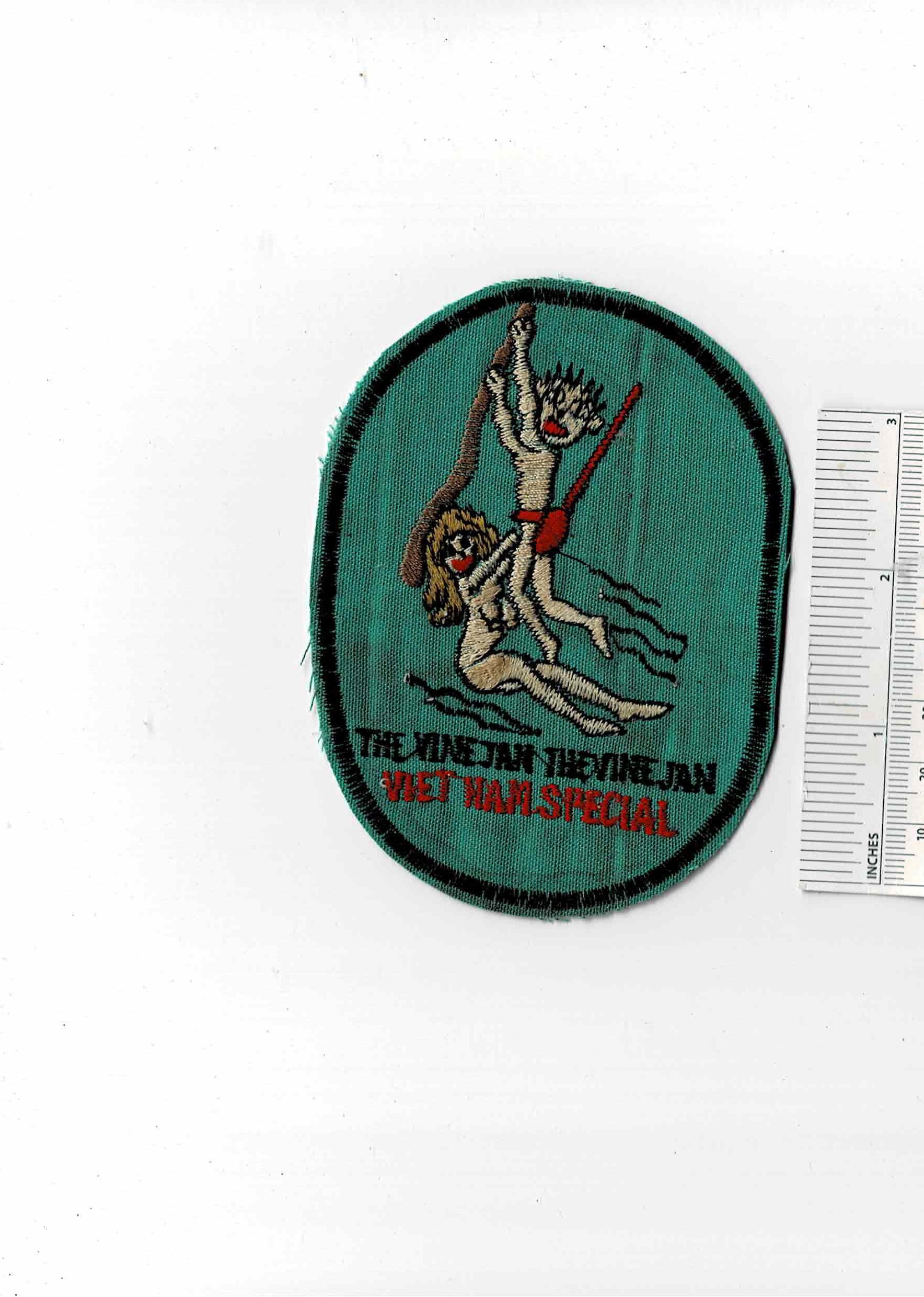 Vietnam War Special TARZAN & JANE Shoulder Patch Cloth Us Army Navy ...