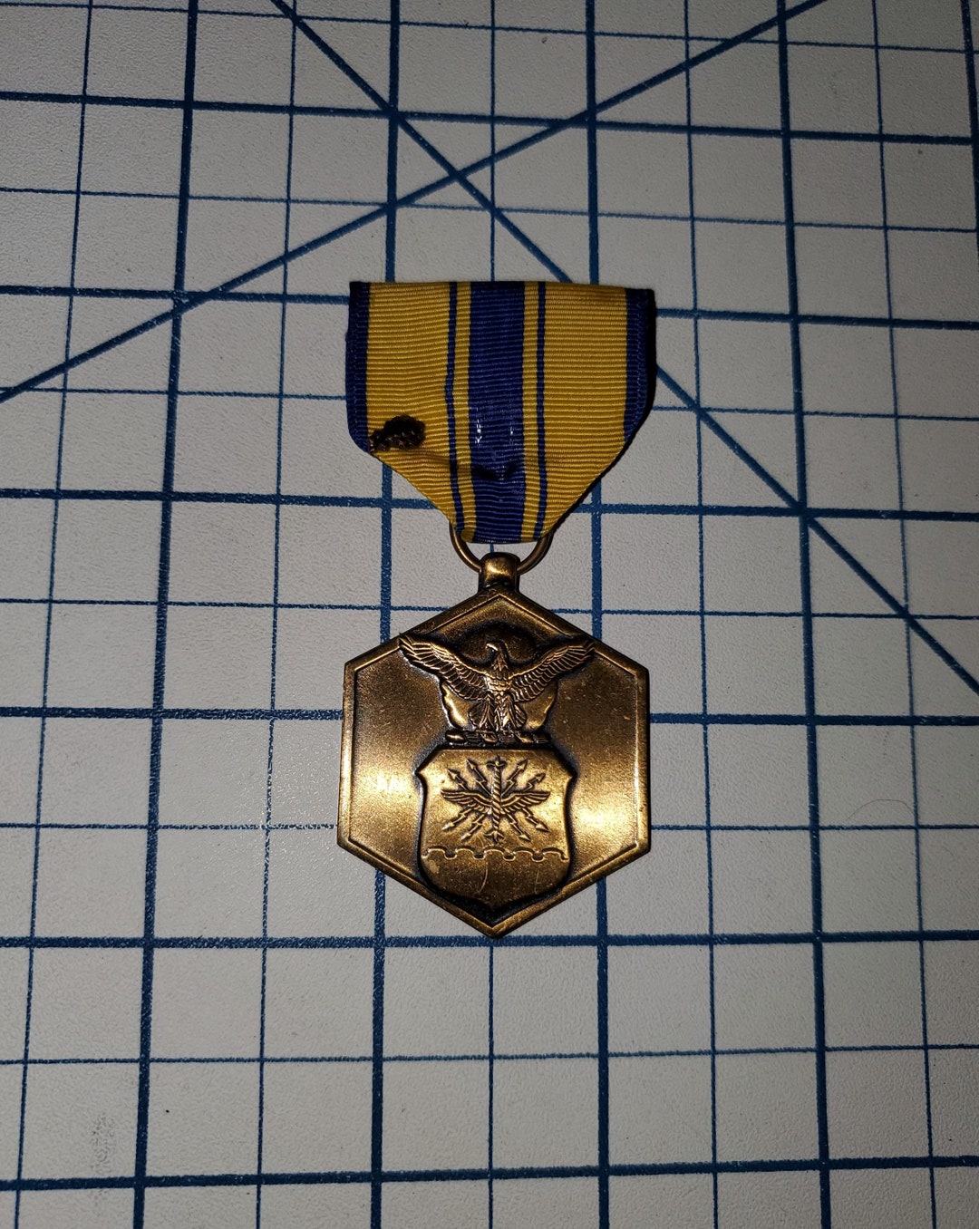 Orig US Air Force COMMENDATION MEDAL Usaf With Oak Leaf Cluster ...
