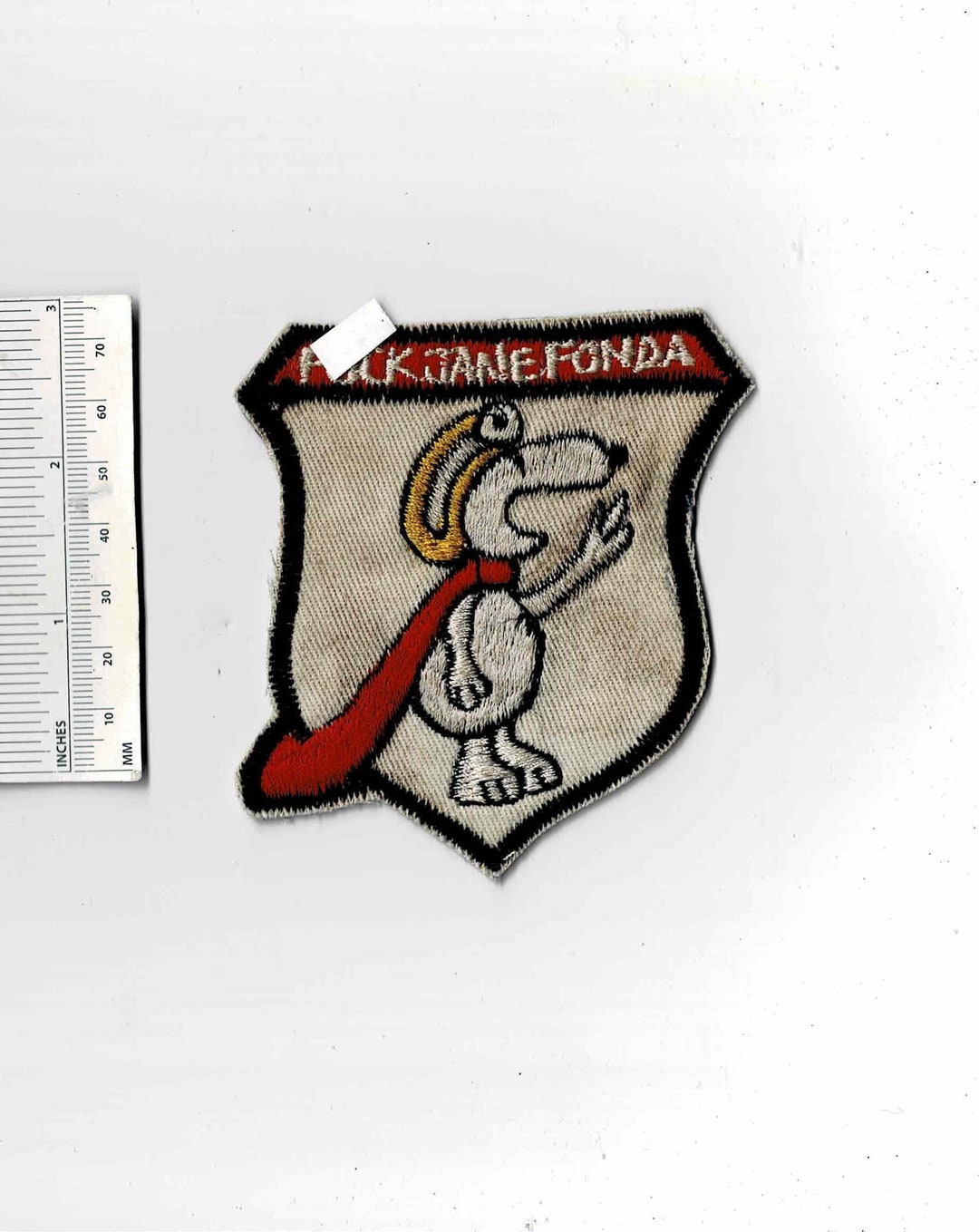 Vietnam War F JANE FONDA SNOOPY Red Scarfs 20th Tactical Air Support ...