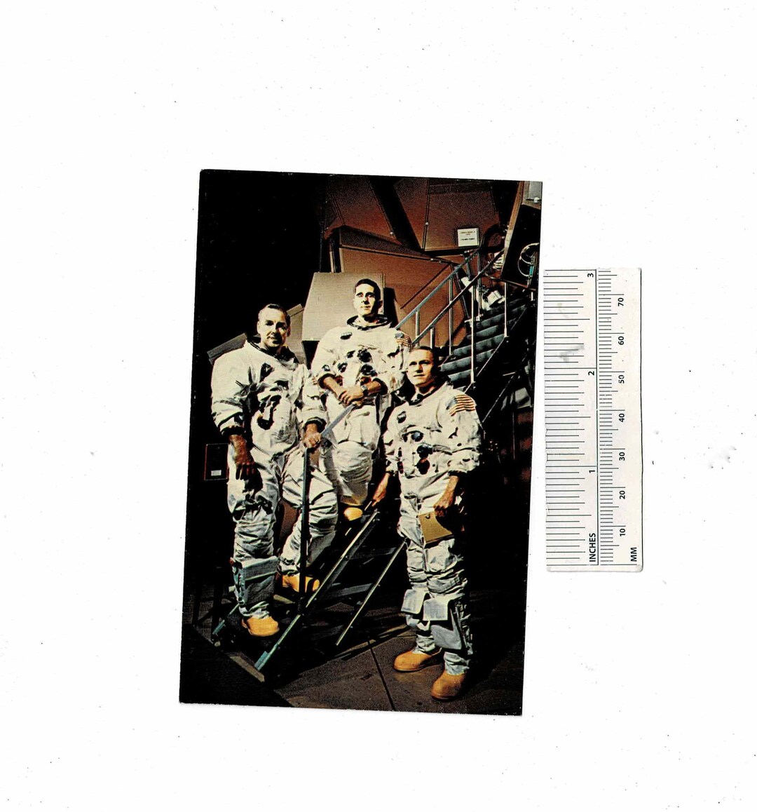 C1960s APOLLO 8 Astronaut Nasa Space Moon Program Unused Postcard ...