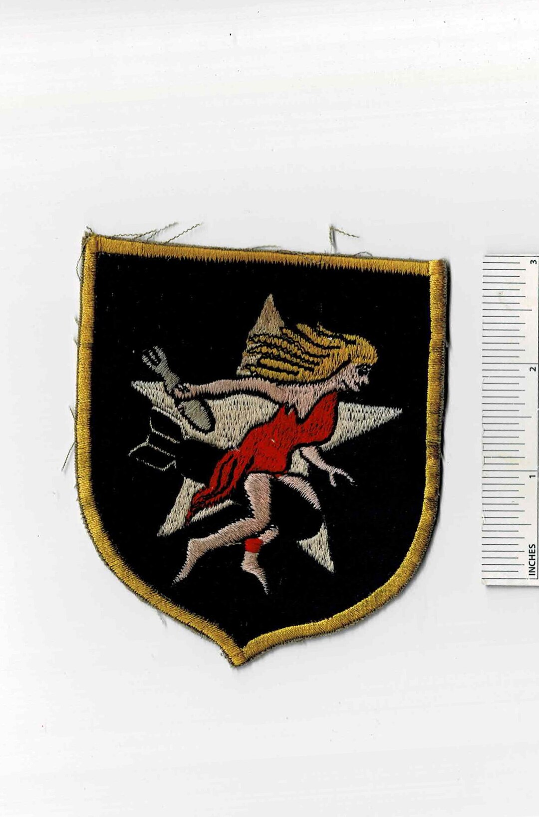 WW2 WOLF RAIDERS Vma-121 Bomb Squadron Wild Girl USAAF Us Army Air ...