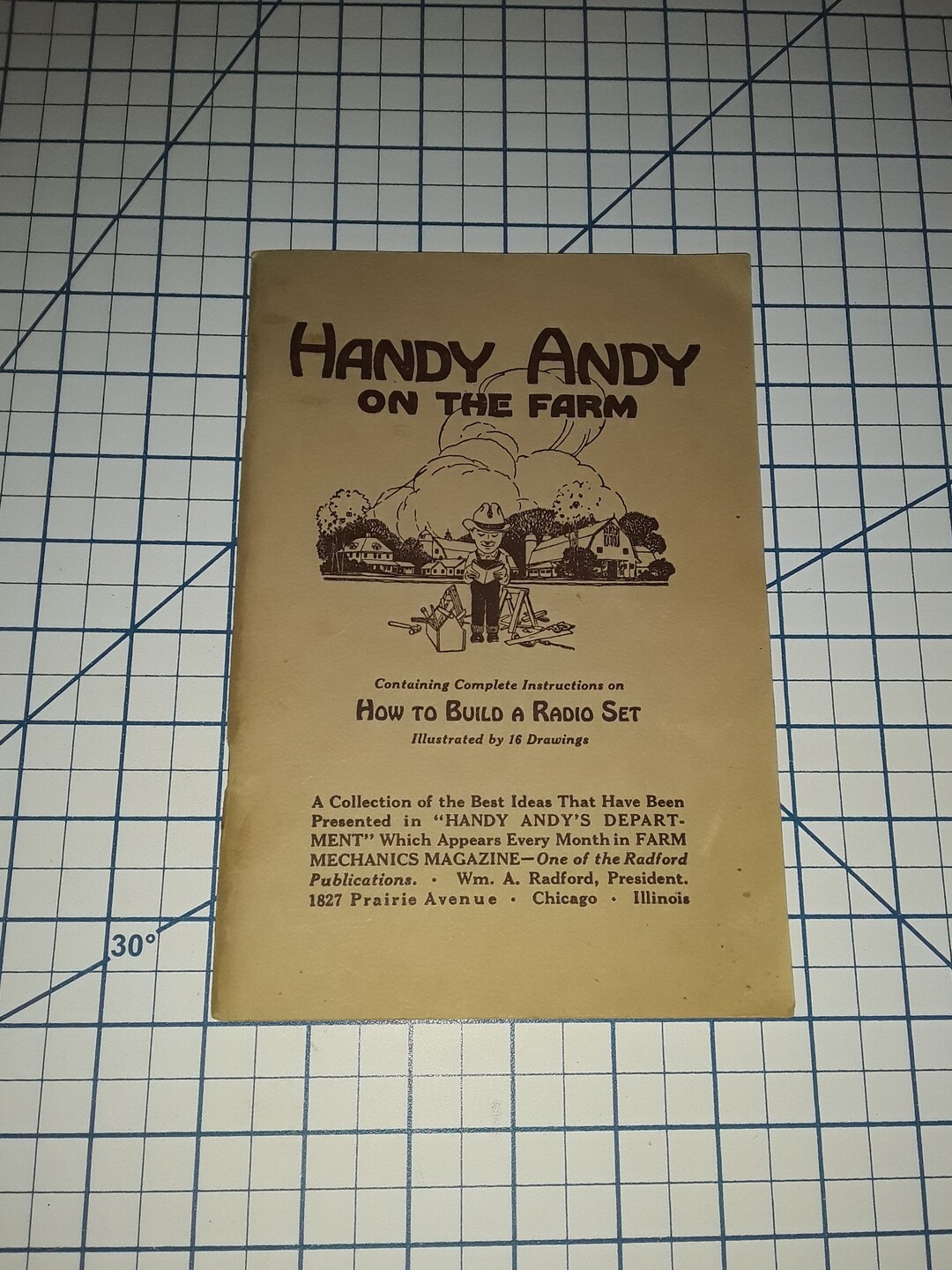 1923 HANDY ANDY on the Farm How to Build a RADIO Set Farm Mechanics ...