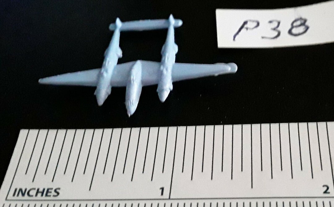 NOS 1946 WW2 P-38 Lightning KIX Cereal Military Fighter Planes WWII ...