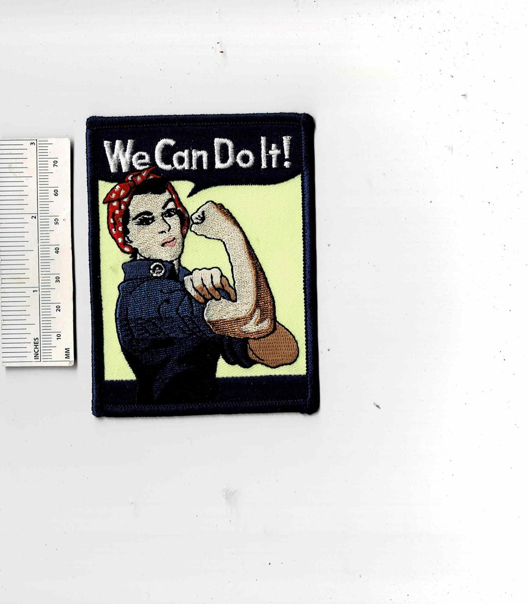 New WW2 ROSIE the RIVETER Women - We Can Do It - Iron-on Homefront ...