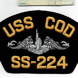 New Orig USS COD SS-224 WW2 Submarine Wwii Sub Boat Cleveland | Etsy