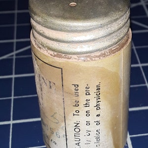C1920s SURGICAL DUSTING POWDER Unopened Bottle - Never Used ...