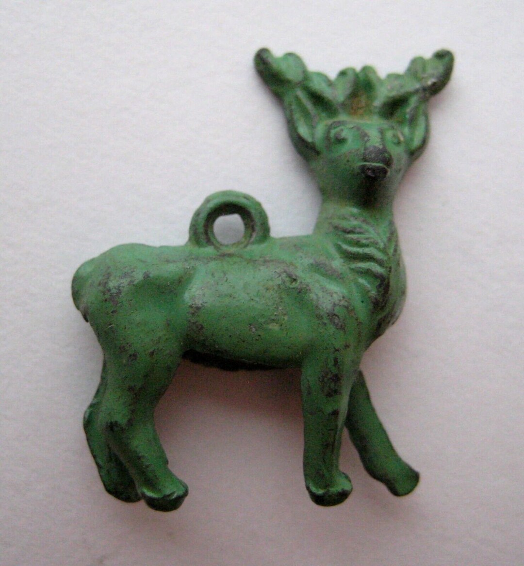1920s Celluloid Deer Buck Stag CRACKER JACK TOY Charm Vintage Antique ...