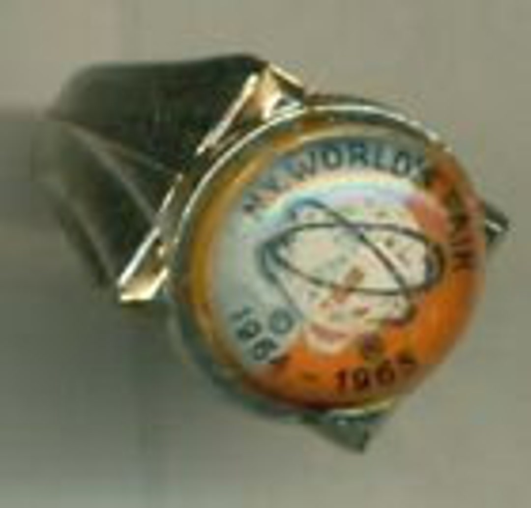 1964 NY Worlds Fair UNISPHERE RING Plastic Vintage Souvenir Nyc New ...