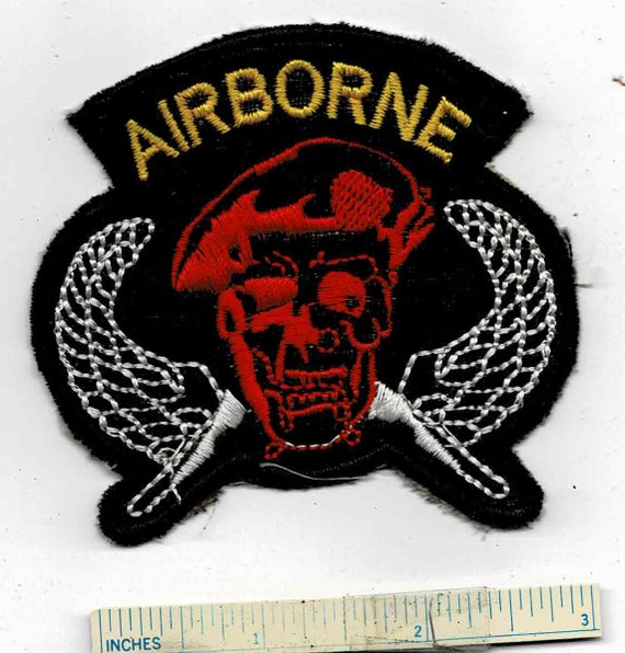 Paper, Party & Kids Vietnam War RED SKULL Airborne Special Forces Ops ...