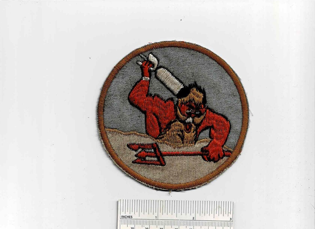 Rare Orig WW2 BLUE RAIDERS 116th Bomb Squadron USAAF Wwii Shoulder ...