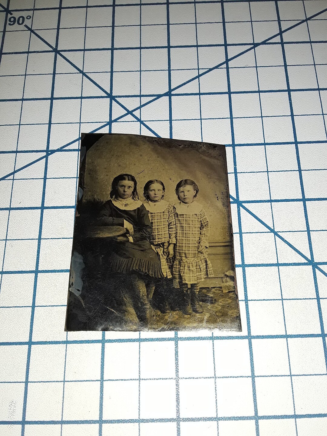 1870s to 1890s Tin Type Three Sisters With Set of Twin Girls - Etsy
